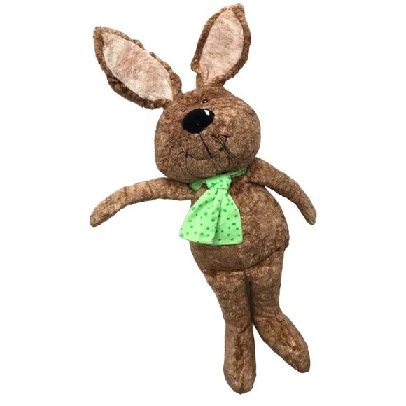 Merison | Toys | Vtg Bunny Rabbit 6 Light Brown Posable Ear Easter ...